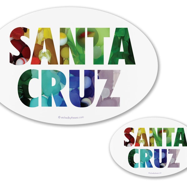 Santa Cruz Stickers - Etsy