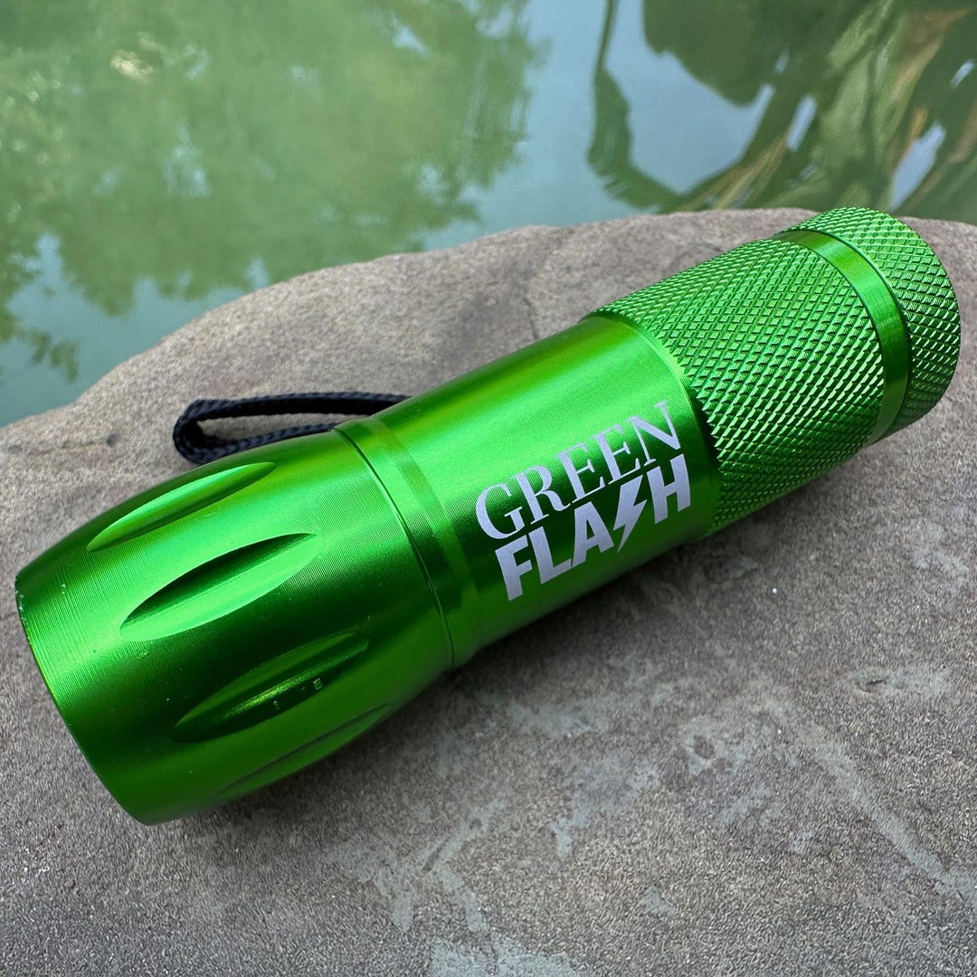 Green Flash Ultra-bright Beachcombing Flashlight - Etsy