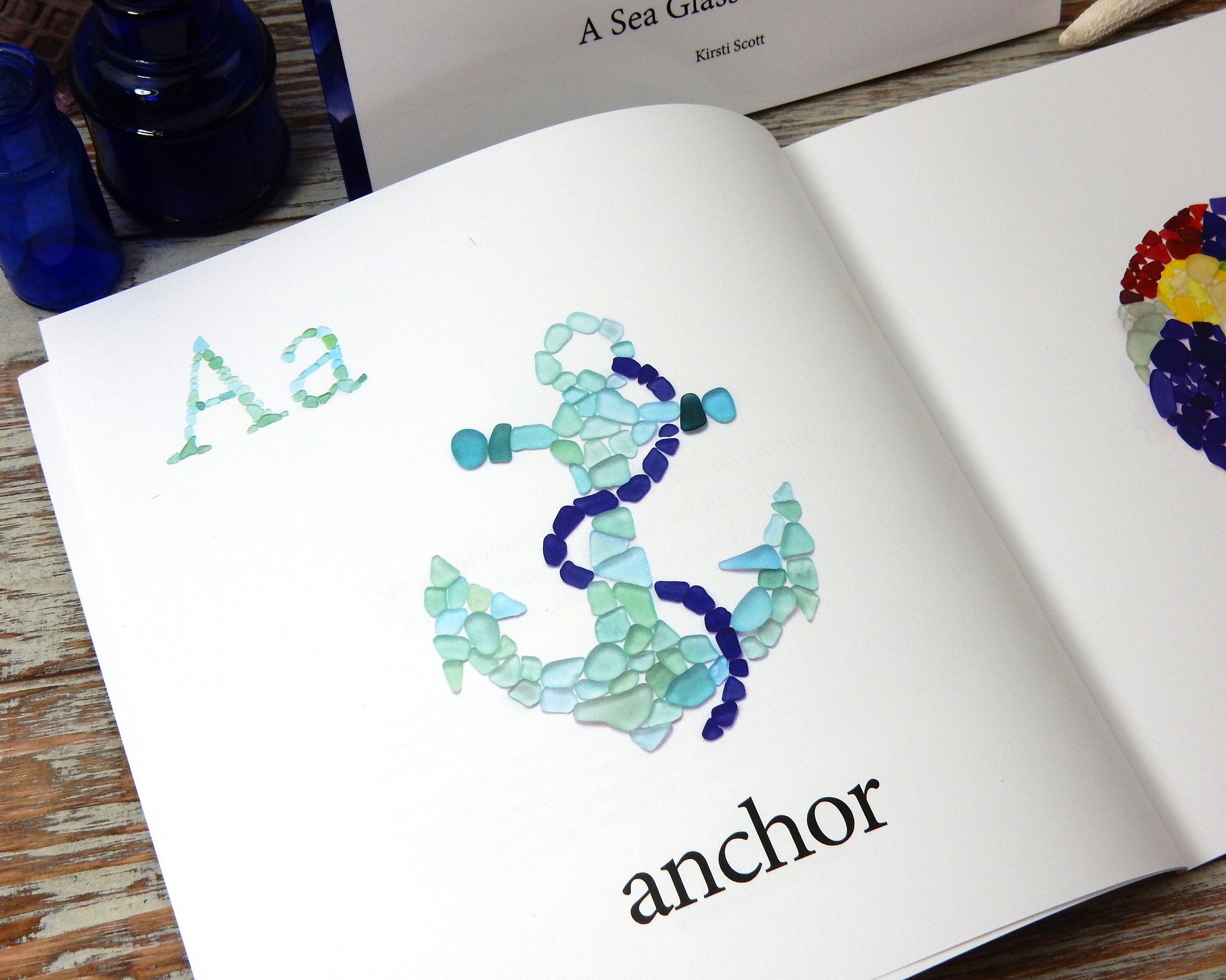 A to Sea - Sea Glass Alphabet Book - Etsy