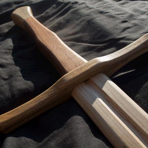 Medieval Longsword - Handmade Wooden Sword - Etsy