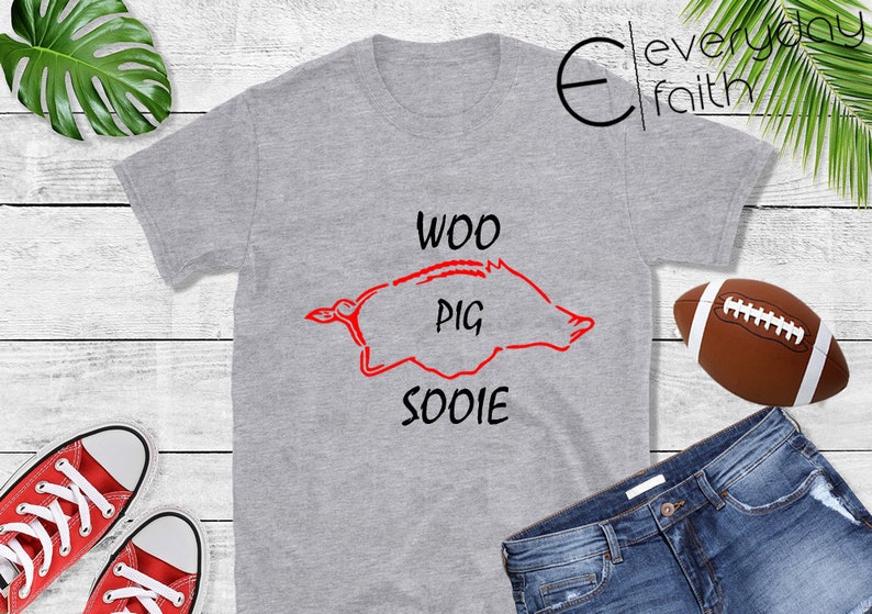 Woo Pig Sooie Razorbacks Arkansas Razorbacks University of - Etsy