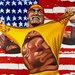 Real American - 50" X 32" Original Oil Painting of Hulk Hogan on ...