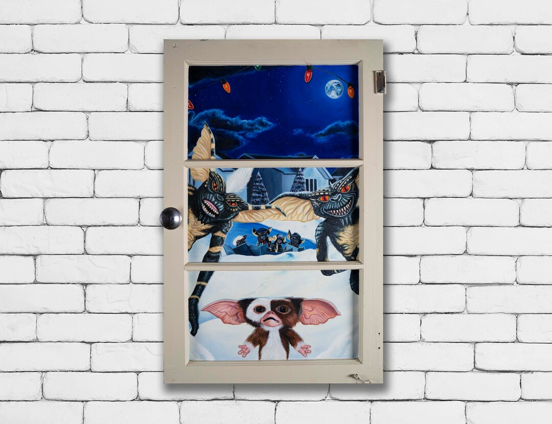Gremlins 20 X 32 Christmas Horror Window - Etsy
