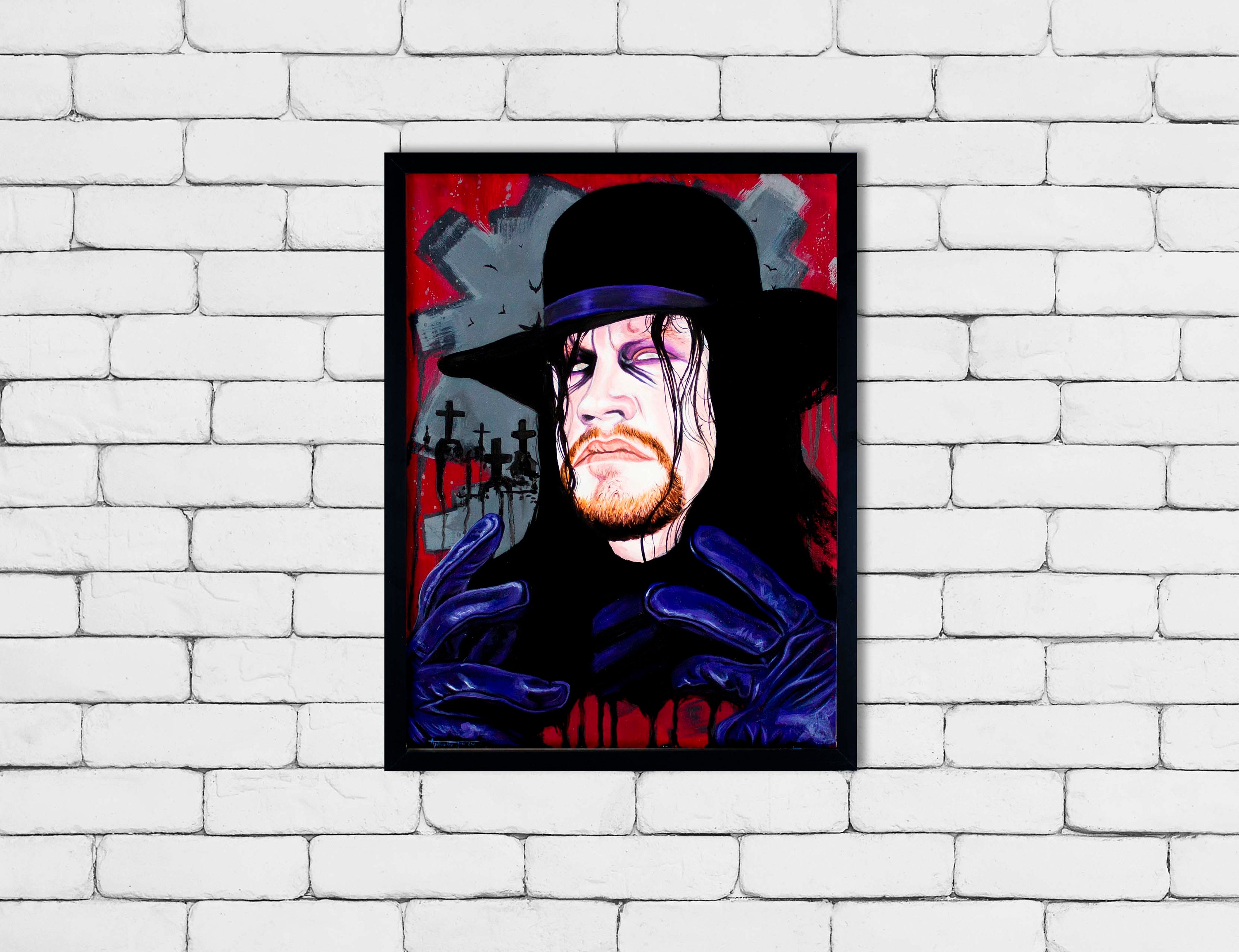 Undertaker 12 X 16 Original Oil Painting on - Etsy