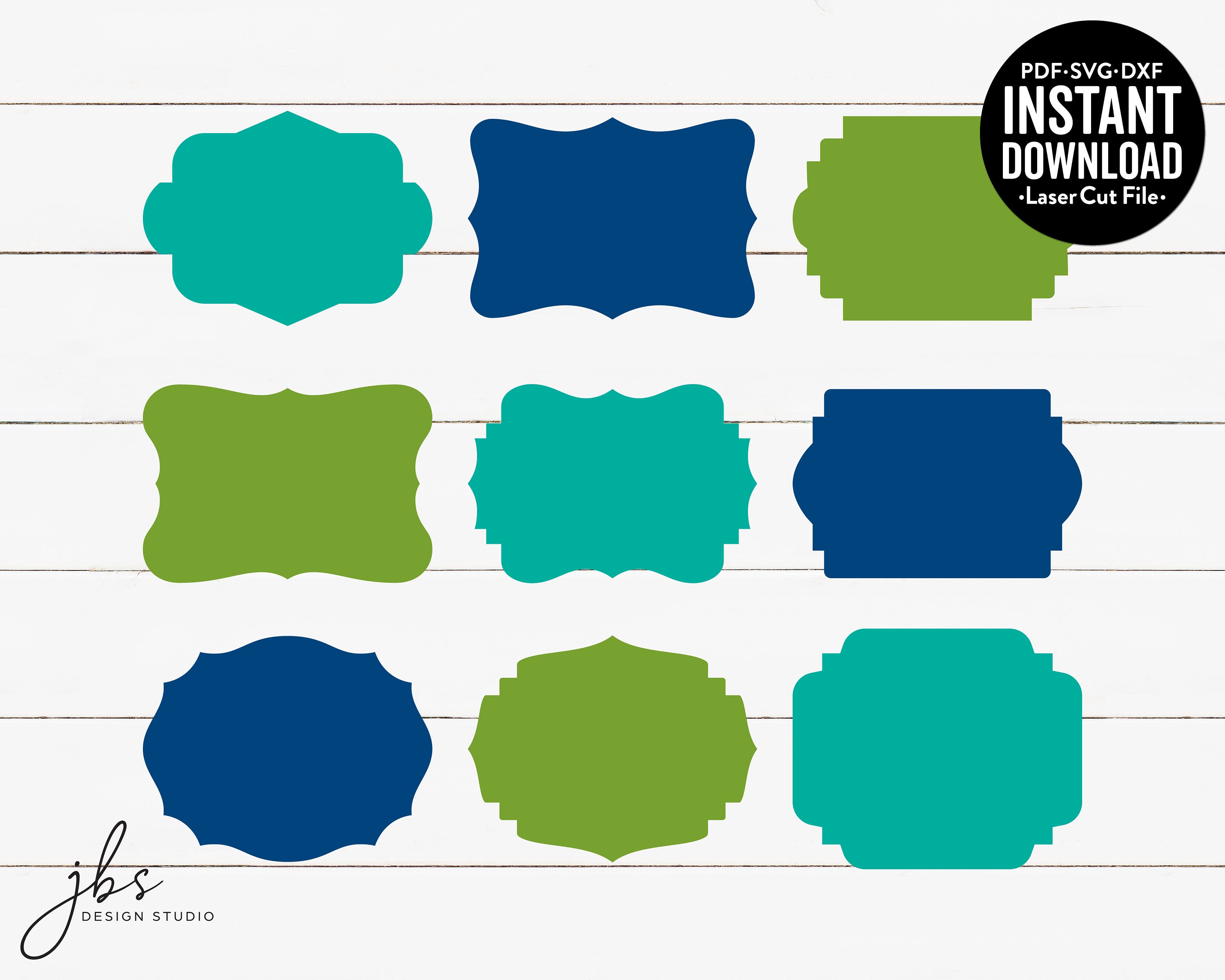 Labels Cut File Bundle Laser Cut Files Instant Download | Etsy