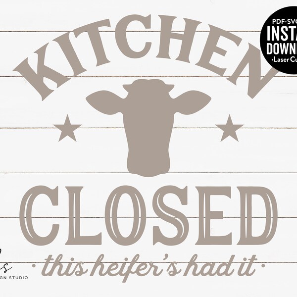 Kitchen is Closed - Etsy