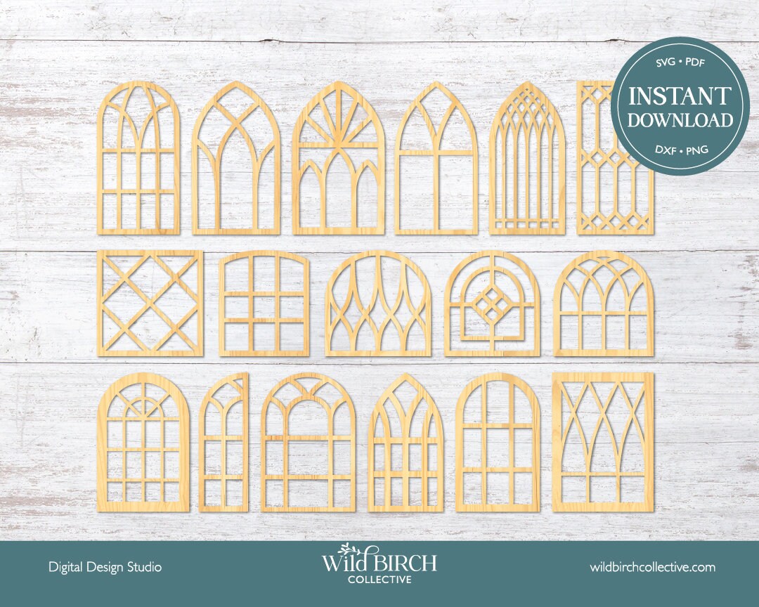 Windows Bundle Cut/laser/sublimation/screen Print Instant Download, SVG ...