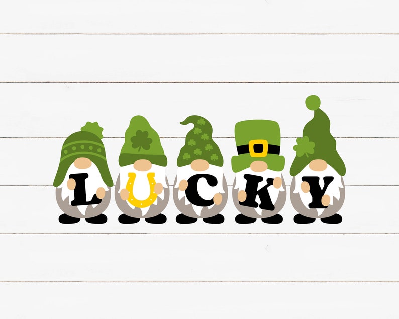 Lucky Gnomes Cut File Laser Cut File Instant Download - Etsy