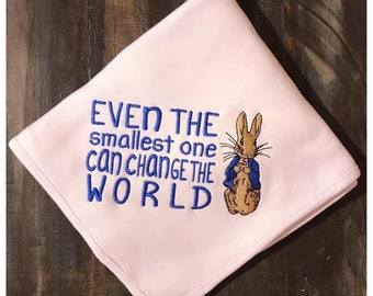 Peter Rabbit Baby Blanket - Etsy