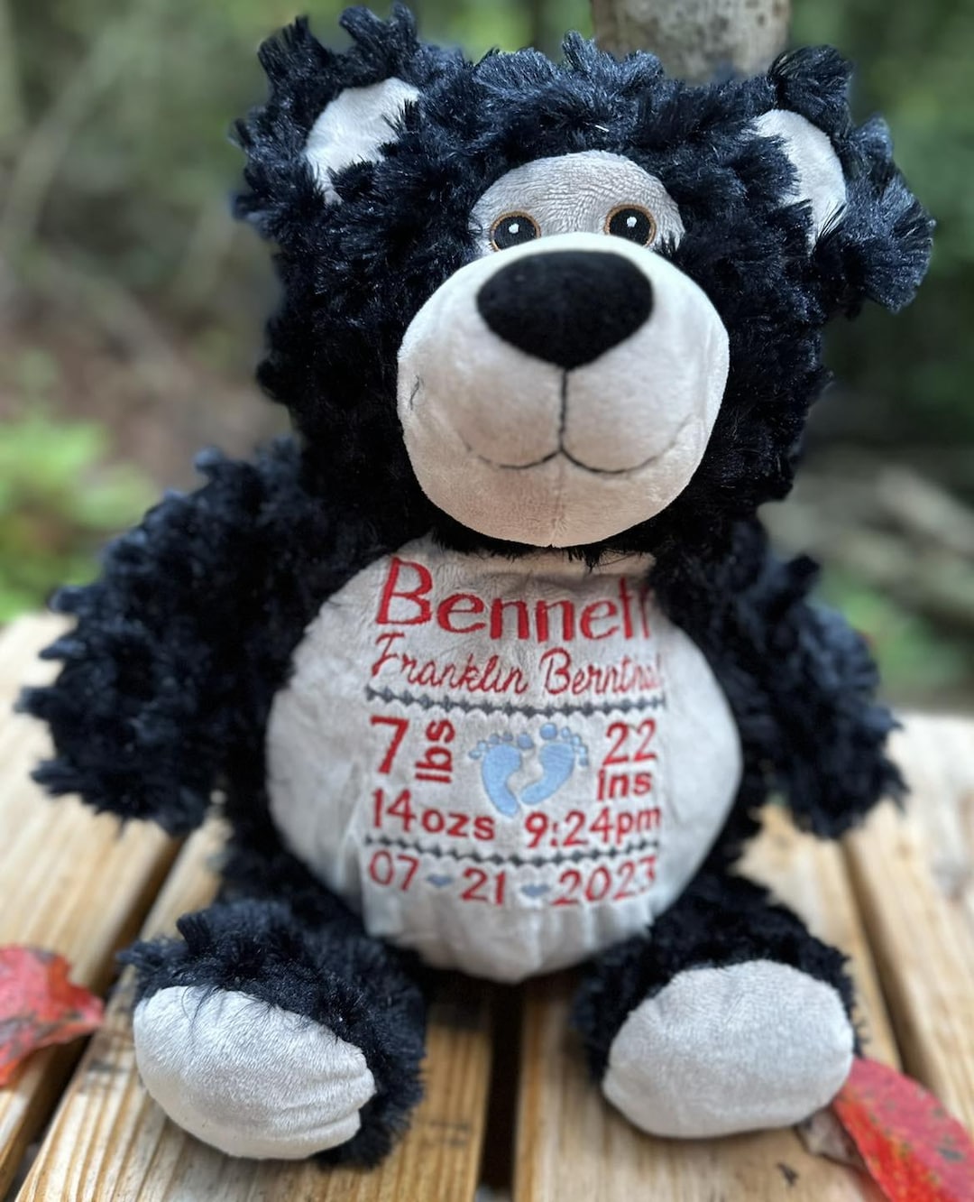 Custom Personalized Embroidered Stuffed Animals - Etsy