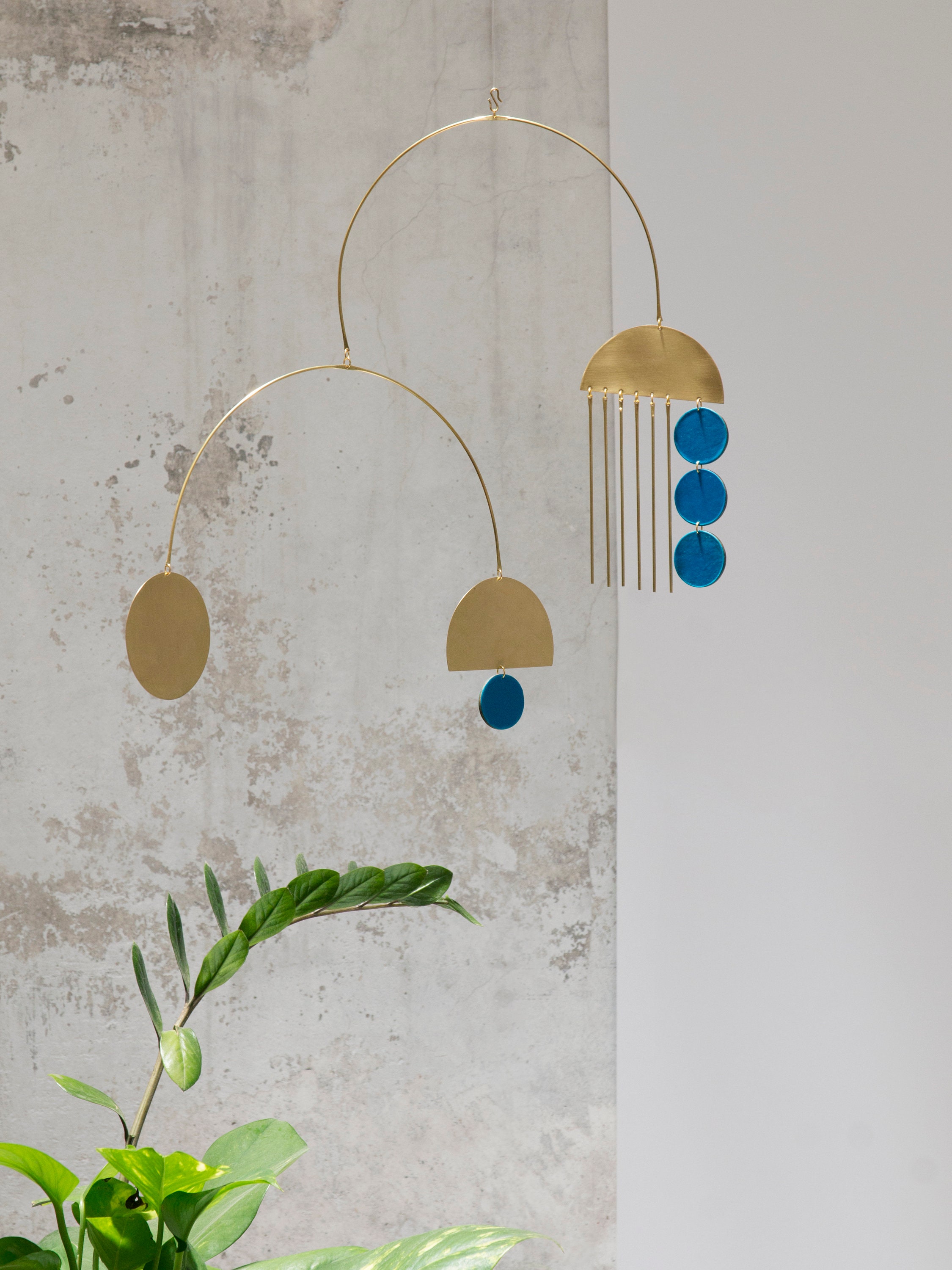 Kinetische Messing mobile 1920 Kunst für Haus-Wohnzimmer | Etsy