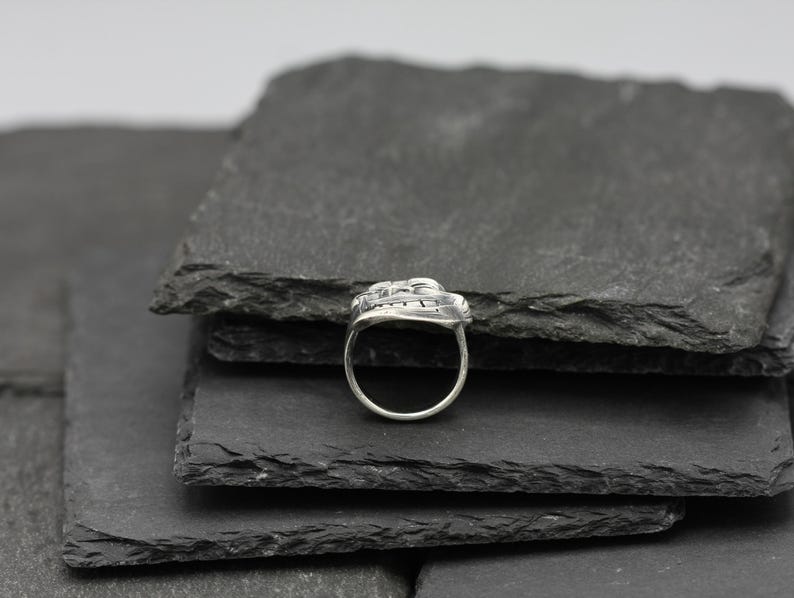 Sterling Silver Trollface Meme Ring – Funny Internet Culture Jewelry ...