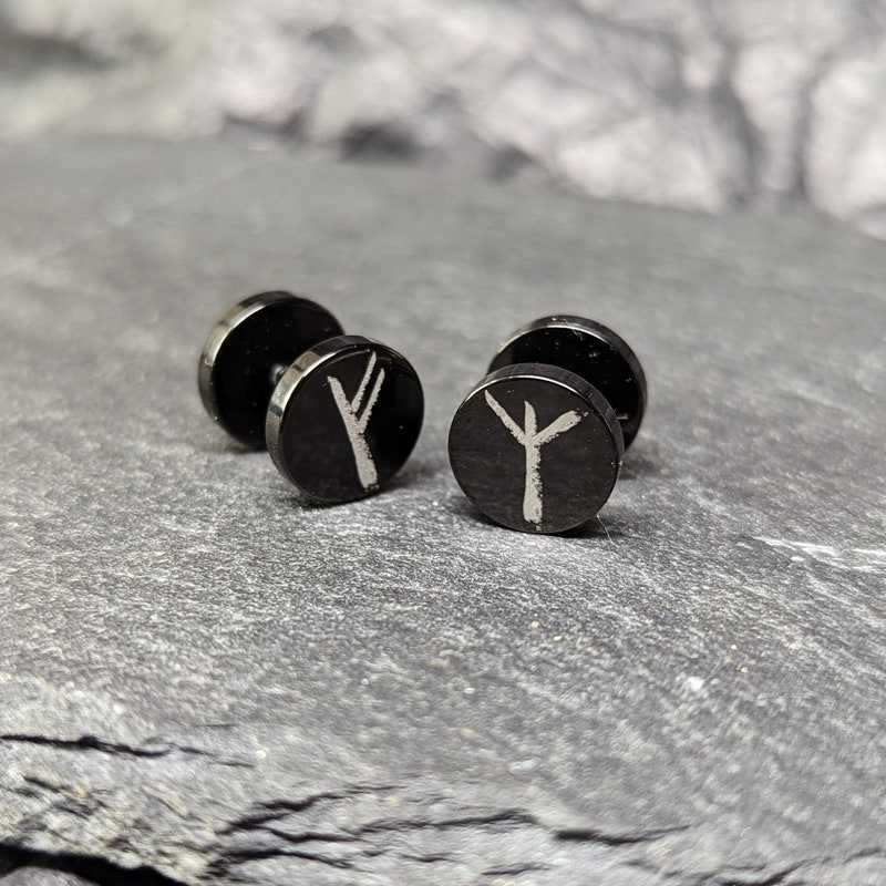 Men Viking Earrings - Etsy