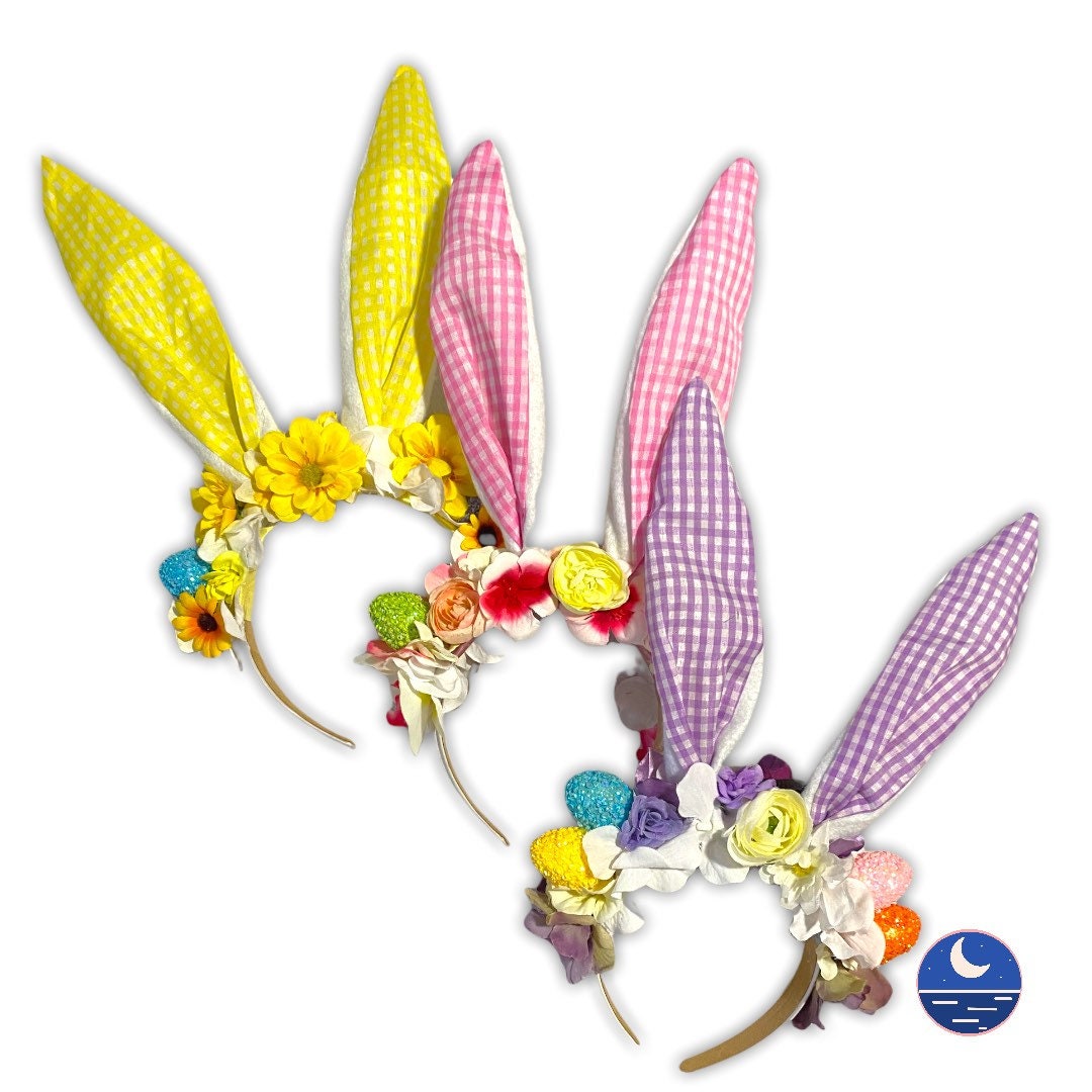 Easter Bunny Ears Headband - Etsy