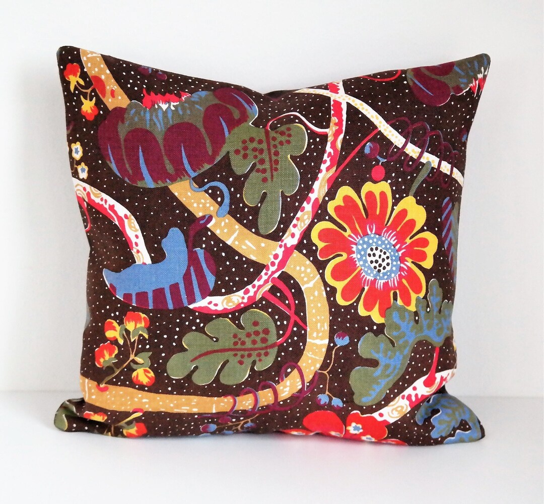 Double Sided 16'' MIRACLE Pillow Case, Made of Josef Frank, Svenskt ...