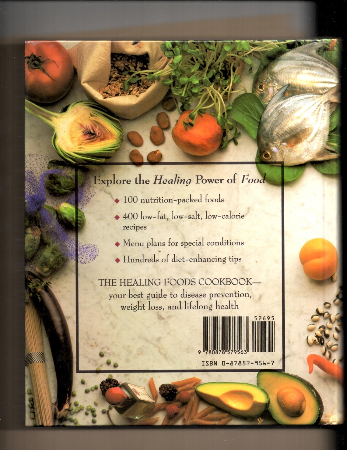 1991 the Healing Foods Cookbook by Jean Rogers. Hardcover With - Etsy