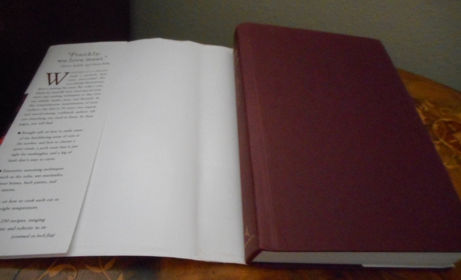 1998 the Complete Meat Cookbook Bruce Aidells and Denis Kelly 1998 ...