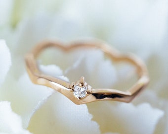 Water Ring Set Handmade Wave Ring Beach Wedding Alternative | Etsy