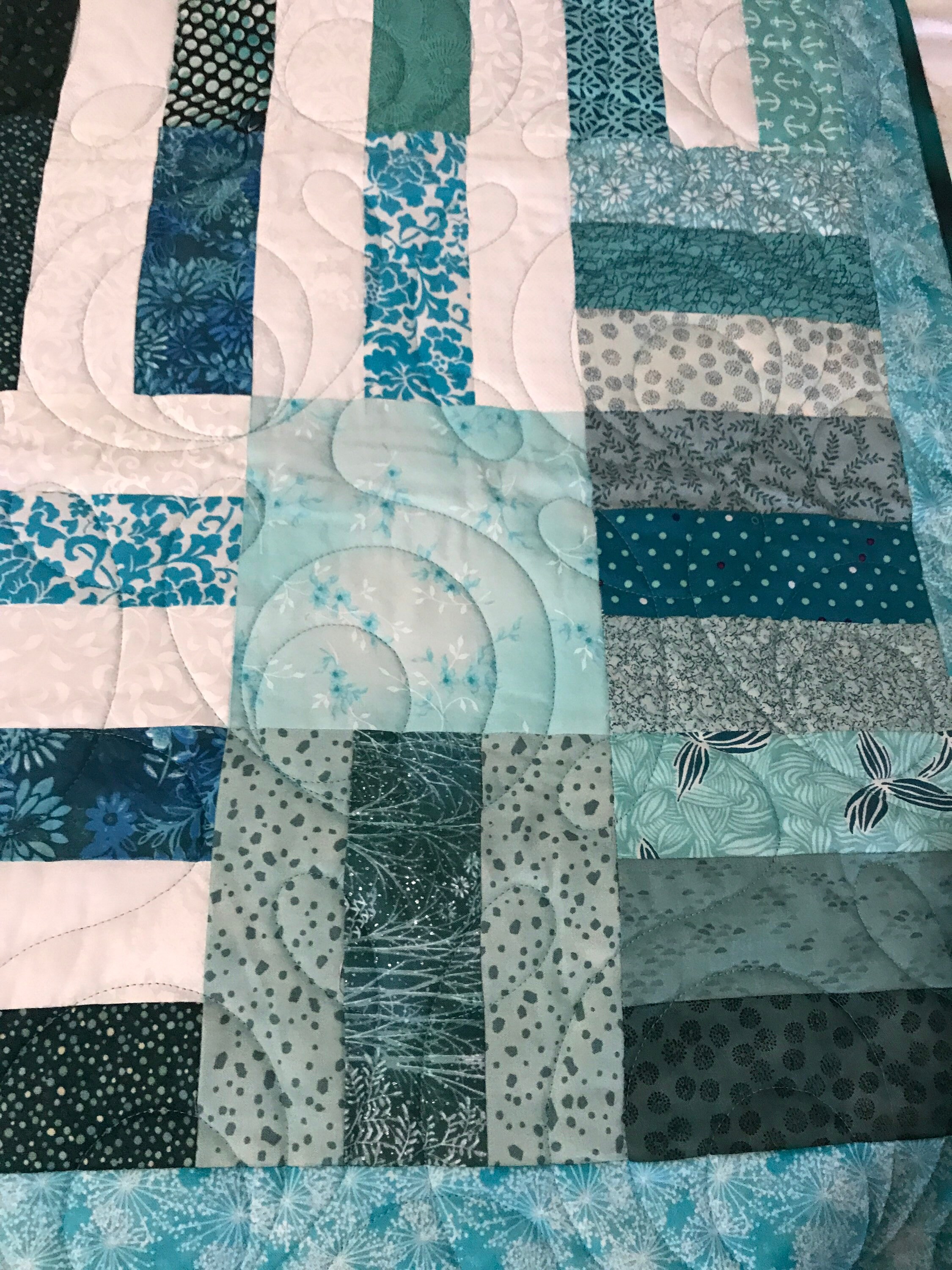 Agua Star Lap Quilt - Etsy