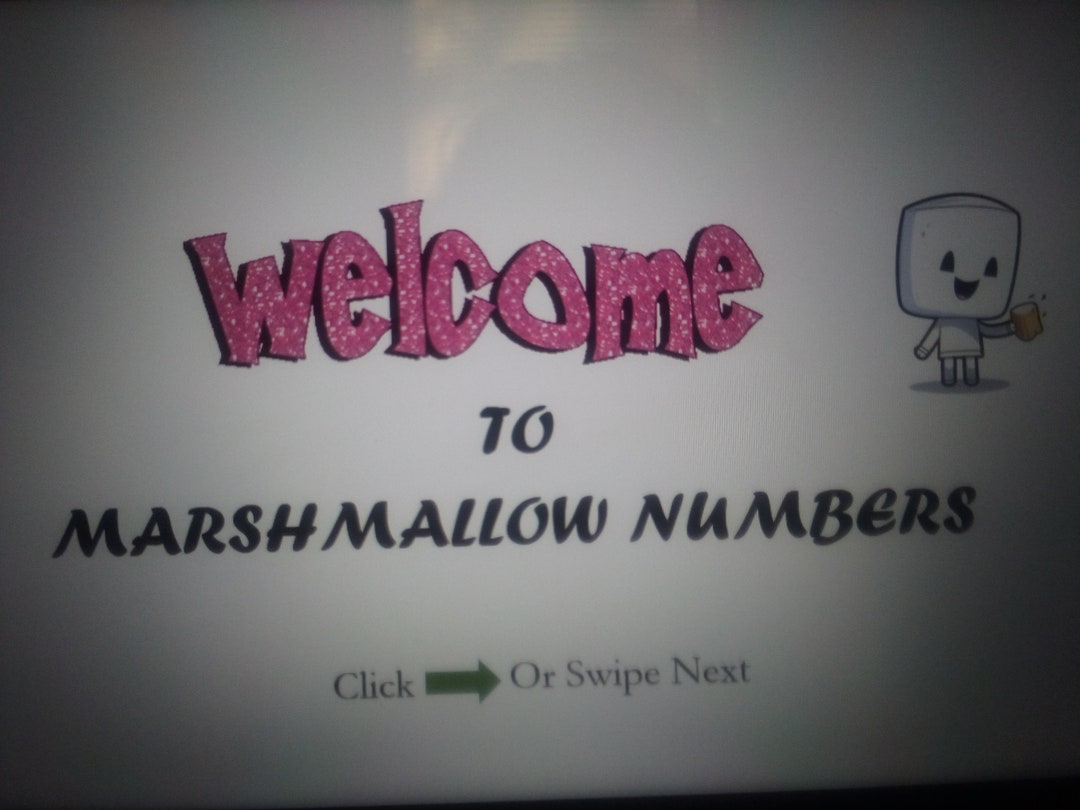 Marshmallow Counting Game on Powerpoint - Etsy