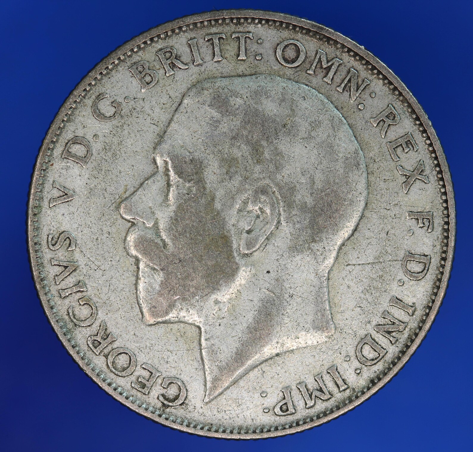 GENUINE British Coin - 1926 George V Florin, 50% Silver Coin [R10/25 ...