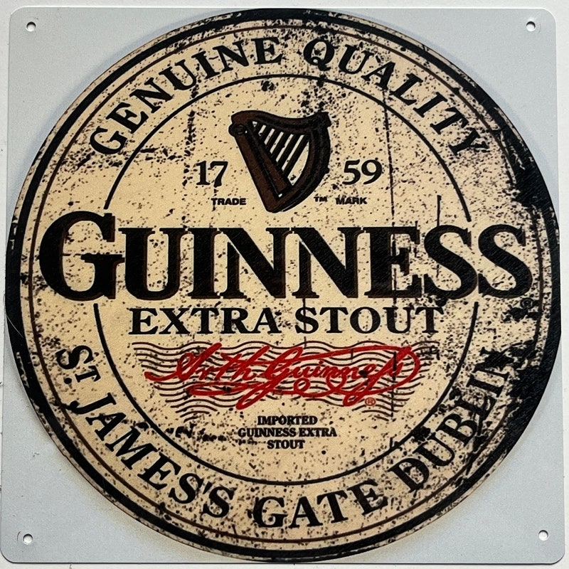 Vintage Aluminium Signs - Etsy