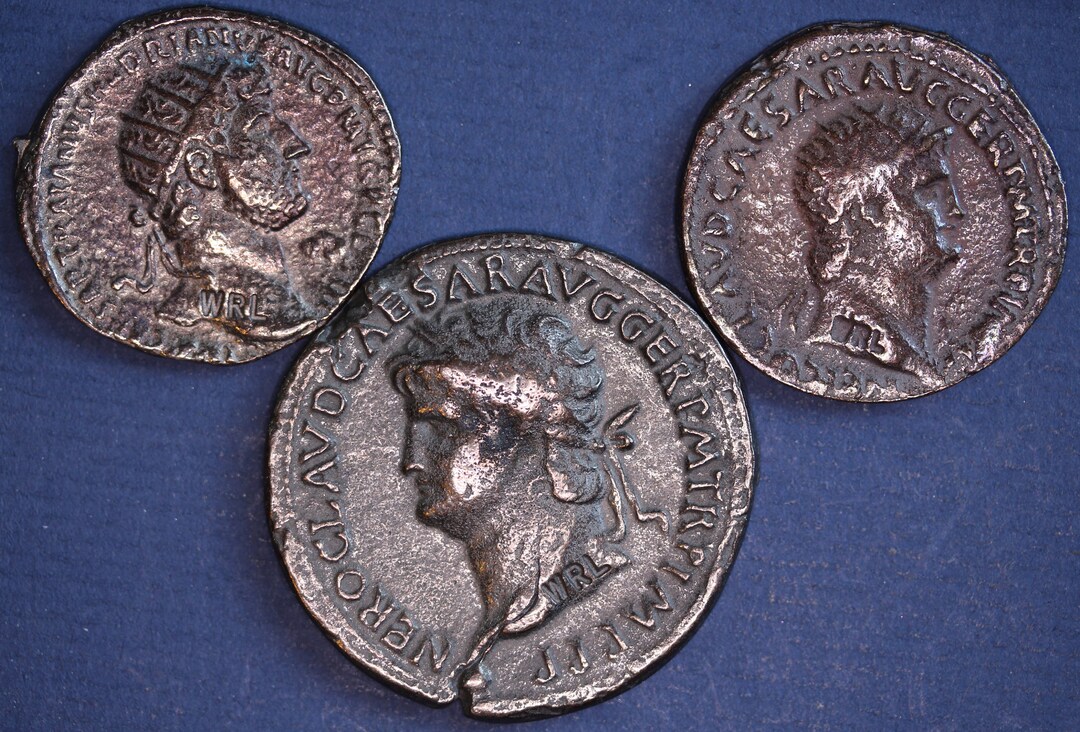 3 REPRODUCTION Roman Coins, Sestertius, Dupondius, Nice Group [3MRC] - Etsy