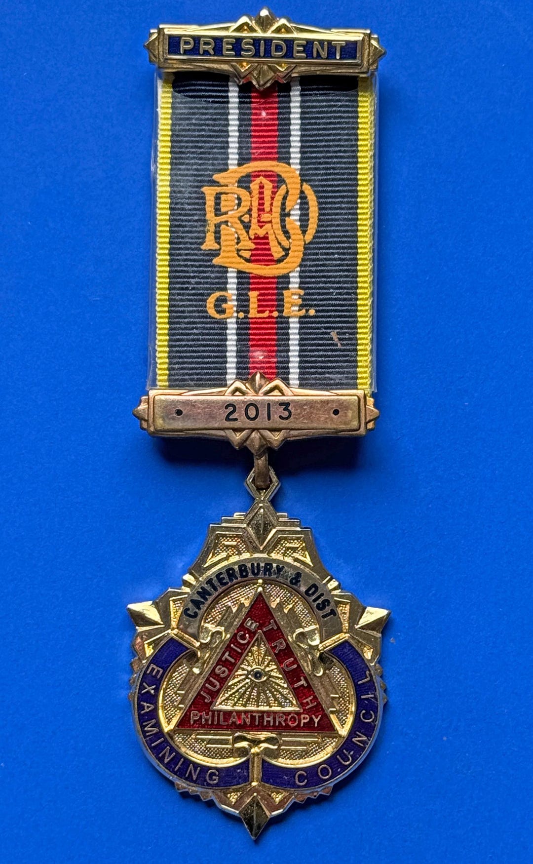 Masonic Medal /medallion - RAOB Buffaloes GLE Jewel / Medal, Canterbury ...