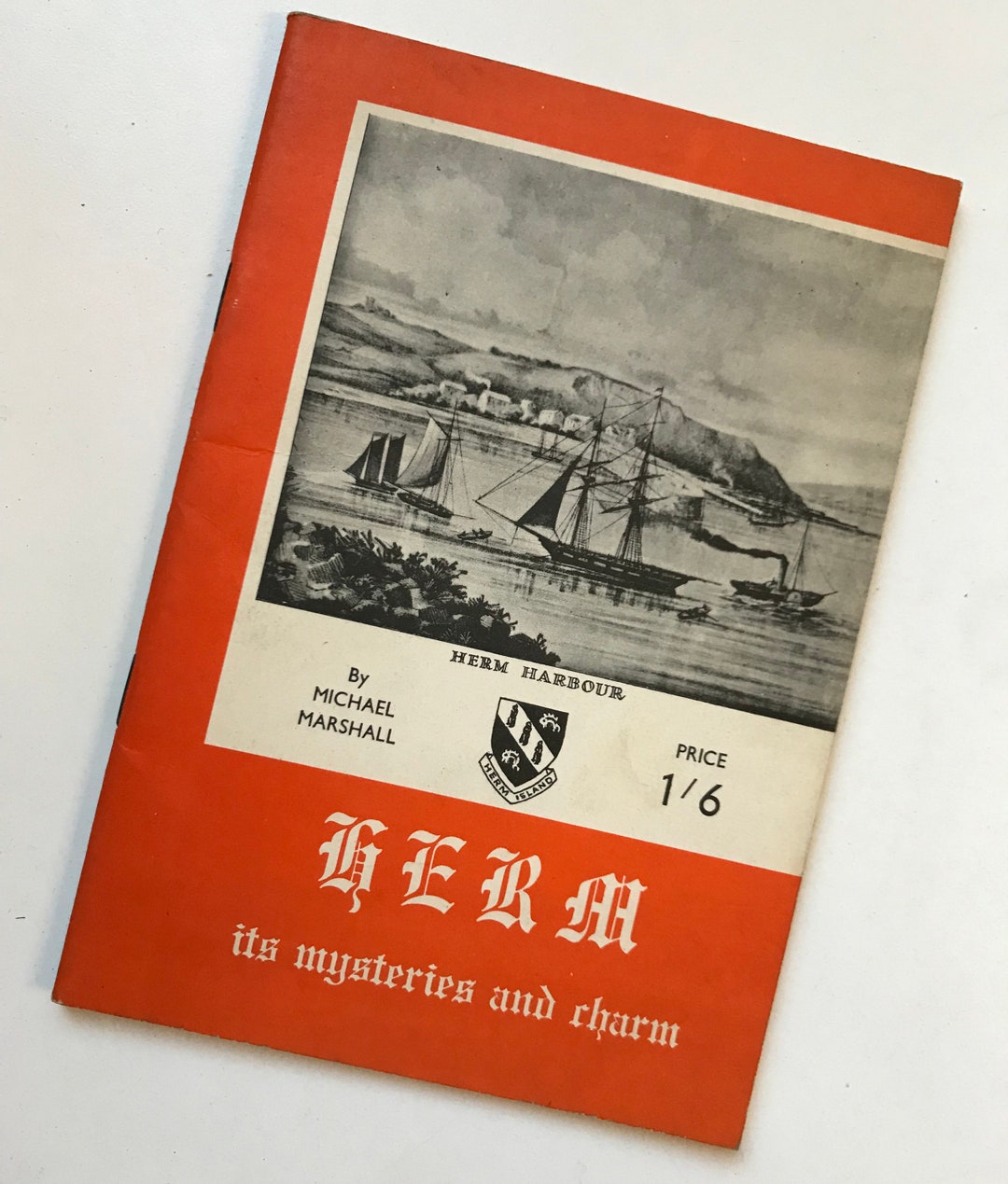 1960s Booklet About Herm Harbour, Guernsey by Michael Marshall R10/23 23420 - Etsy