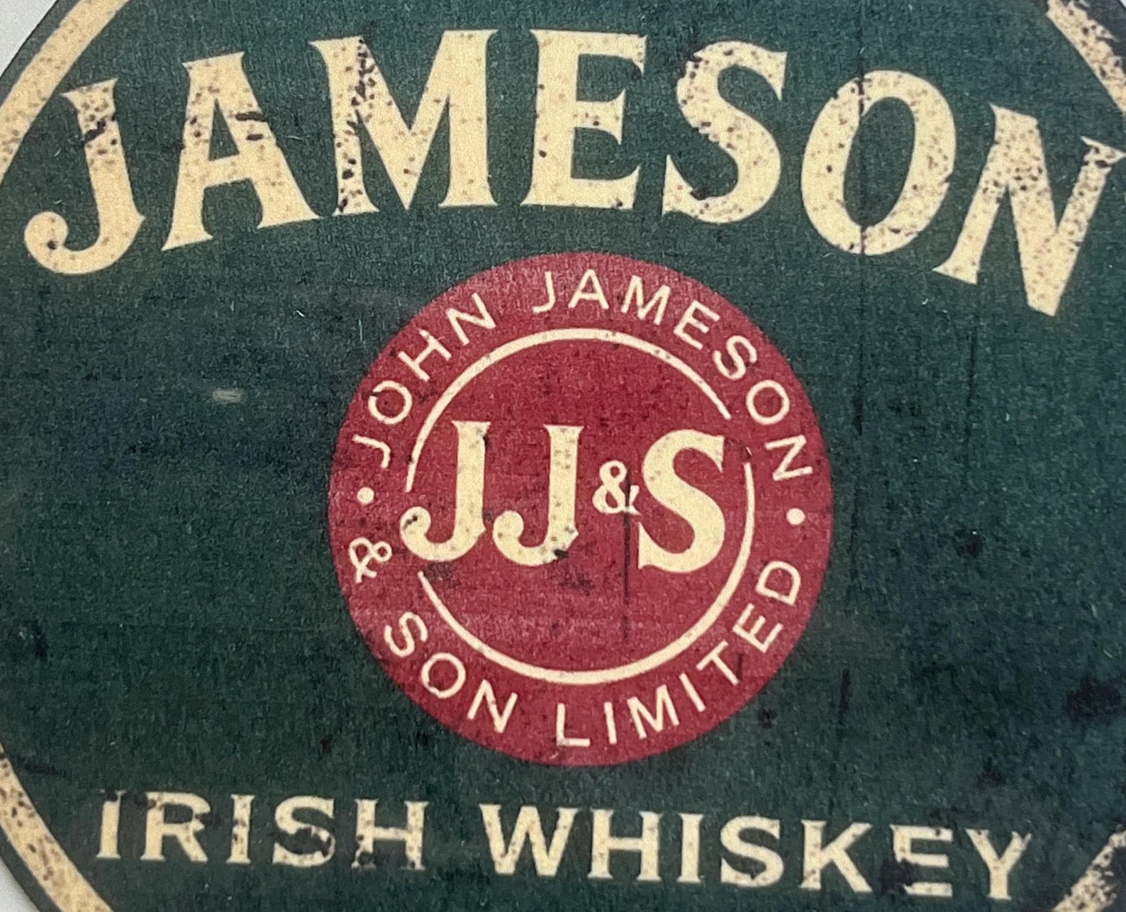 Aluminium Vintage Style Wall Sign - Jameson Whiskey Advertising Sign, 8 ...