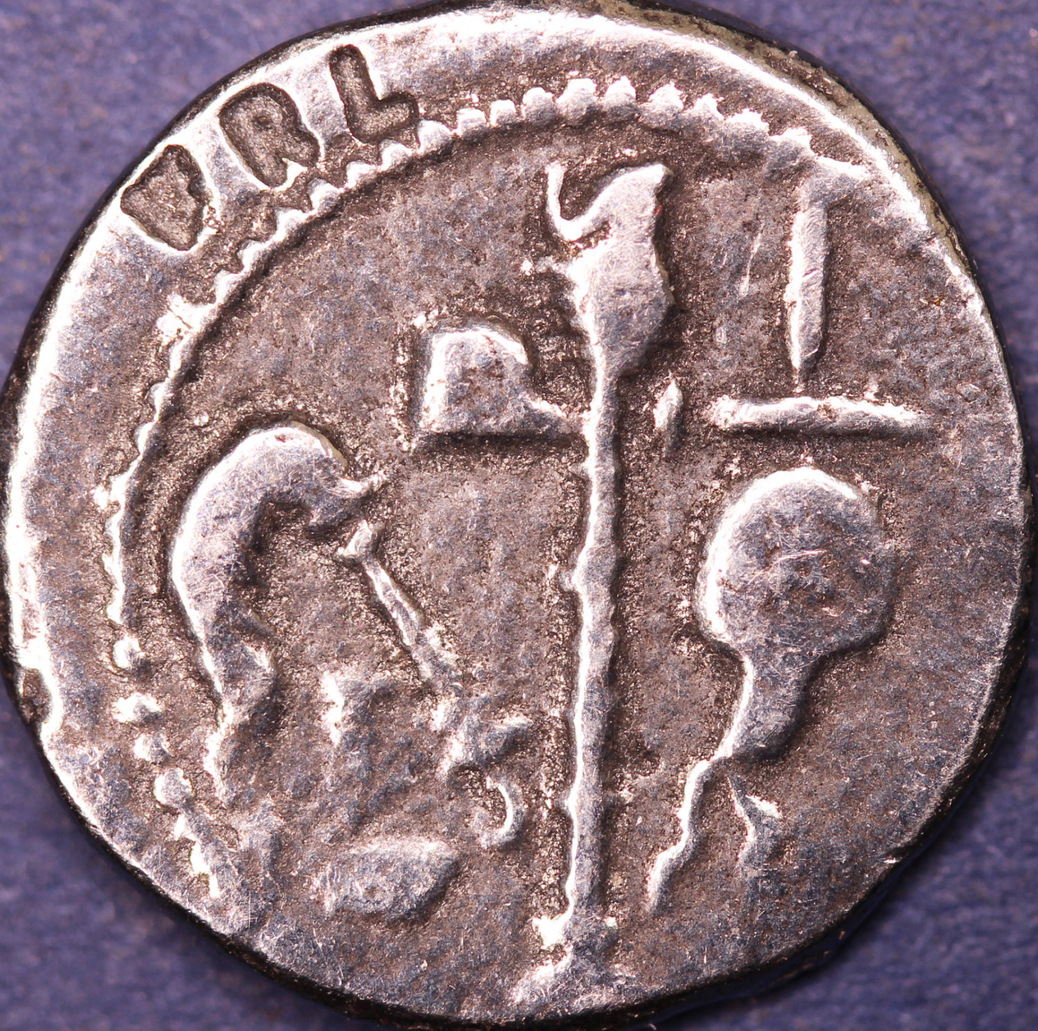 REPRODUCTION Roman Coin Julius Ceasar Denarius in Information | Etsy ...