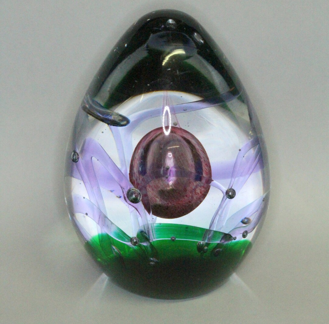 Large Decorative Glass Paperweight, 12cm High, 1kg R10/23 25856 - Etsy