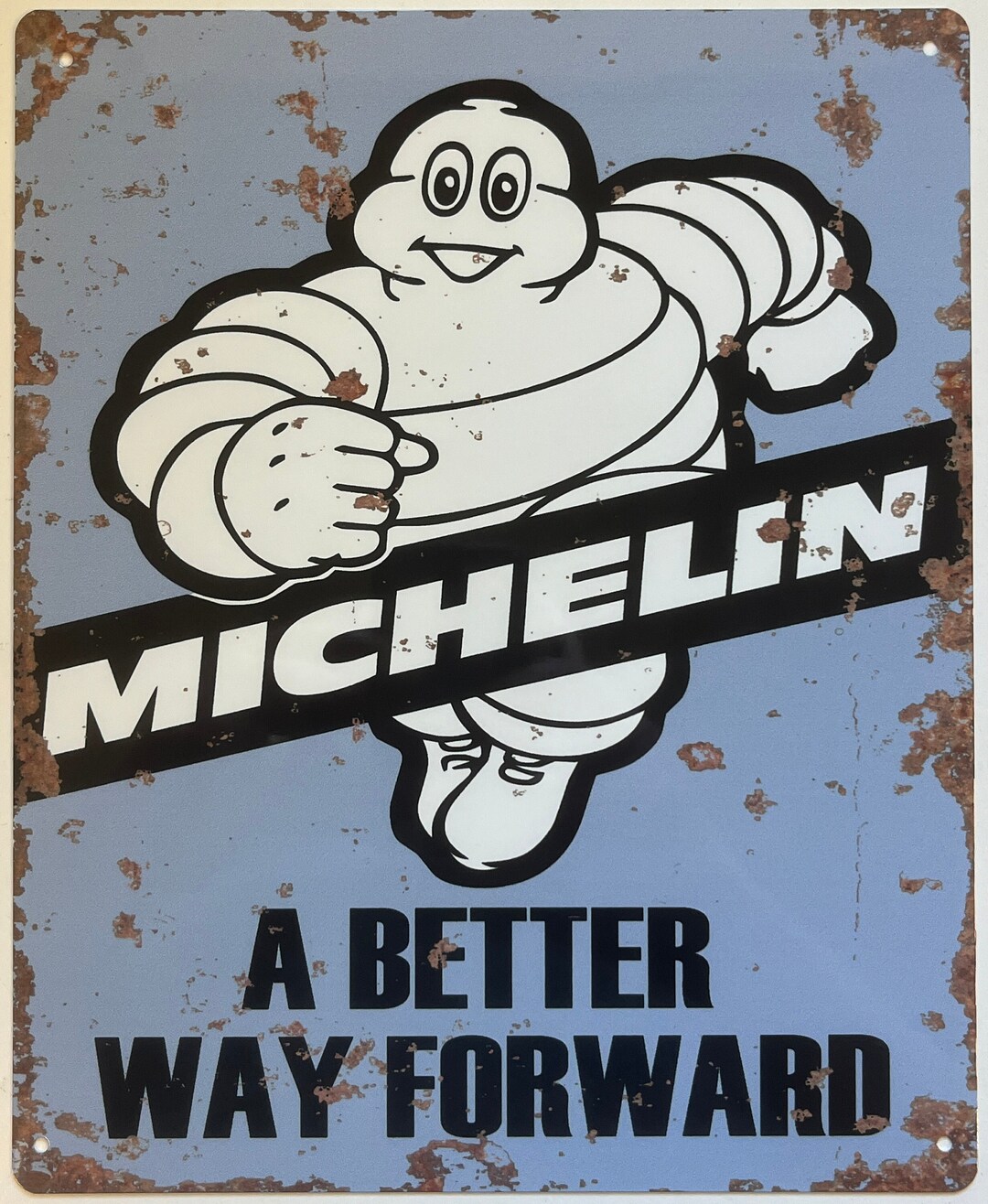Metal Vintage Style Wall Sign Michelin A Better Way Forward Tires 10x8 ...