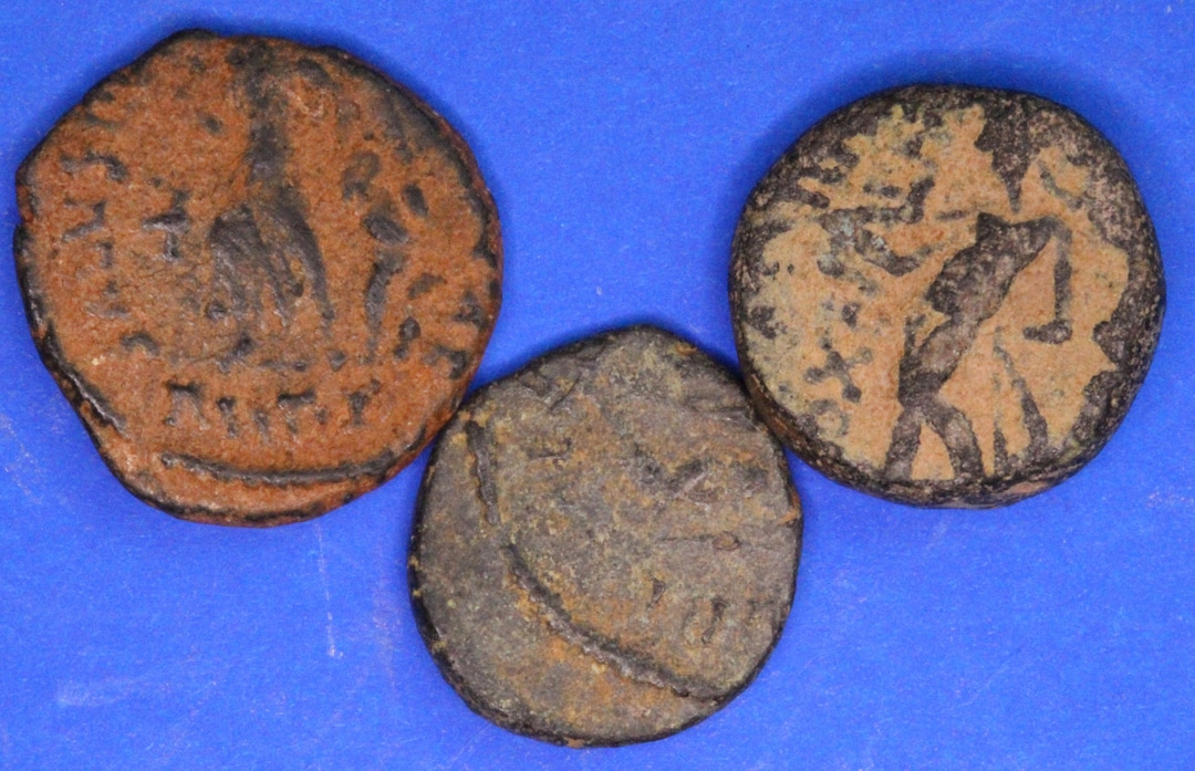 GENUINE Ancient Coins Collection of 3 Small Bronze Roman - Etsy