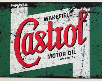 Castrol Sign - Etsy