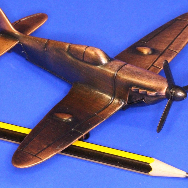 Spitfire Metal Model - Etsy