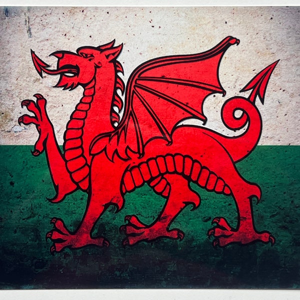 Welsh Dragon - Etsy