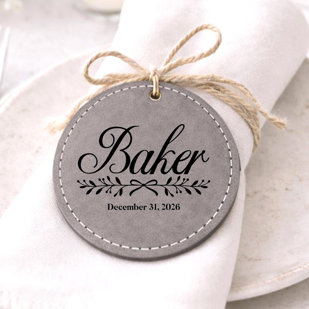 Personalized Wedding Place Setting Keepsake – Custom Name Place Card ...