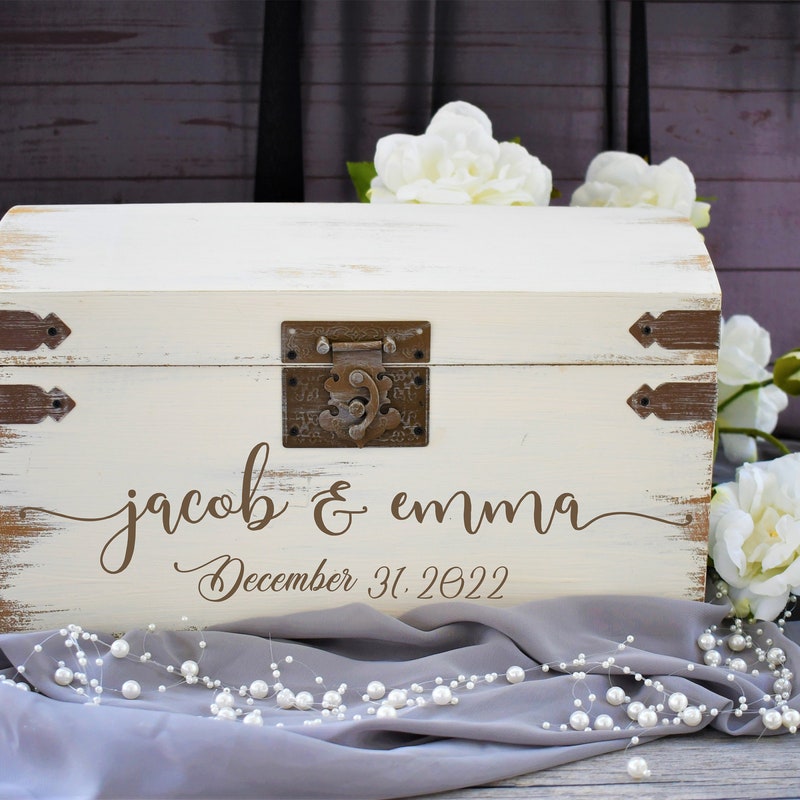 Rustic Wedding Box - Etsy