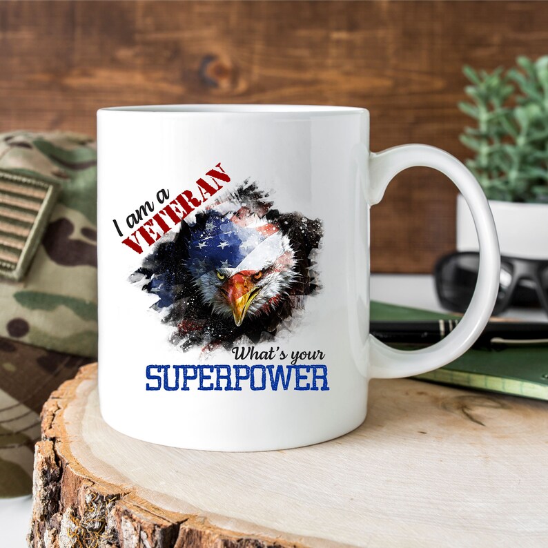 Veteran's Mug | Military Mug | Mug for Veteran | Military Mug | Coffee ...