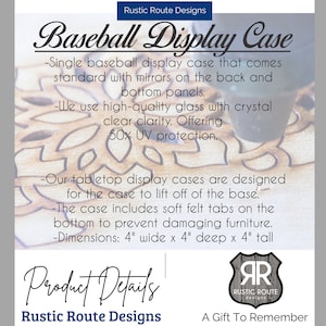 Baseball Display Case | Baseball Game Ball Display Case | Baseball ...