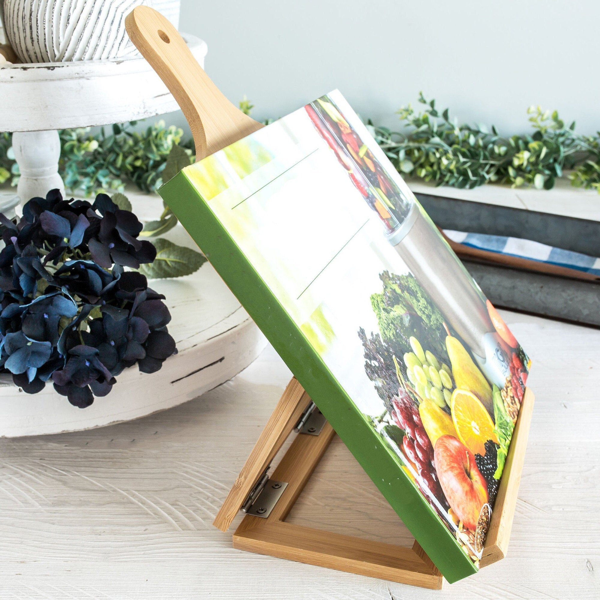 Custom Recipe Stand With Handwritten Recipe Engraved Into the - Etsy