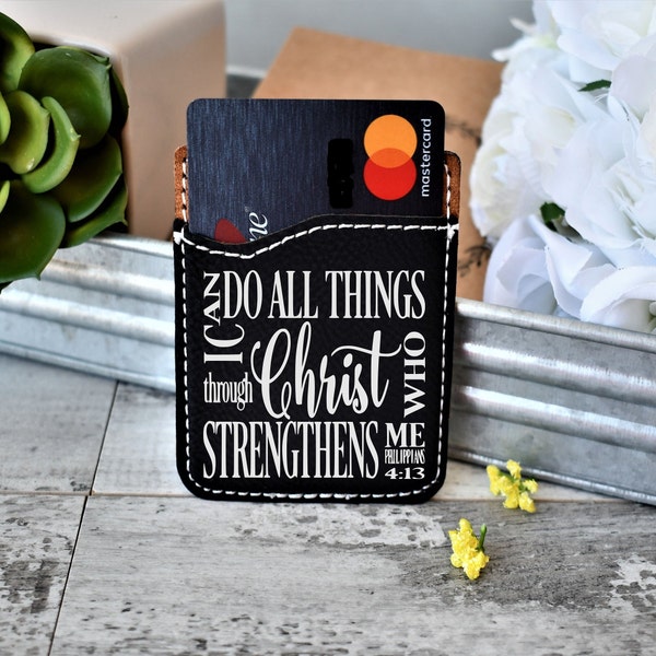 Bible Verse Cards for Wallet - Etsy