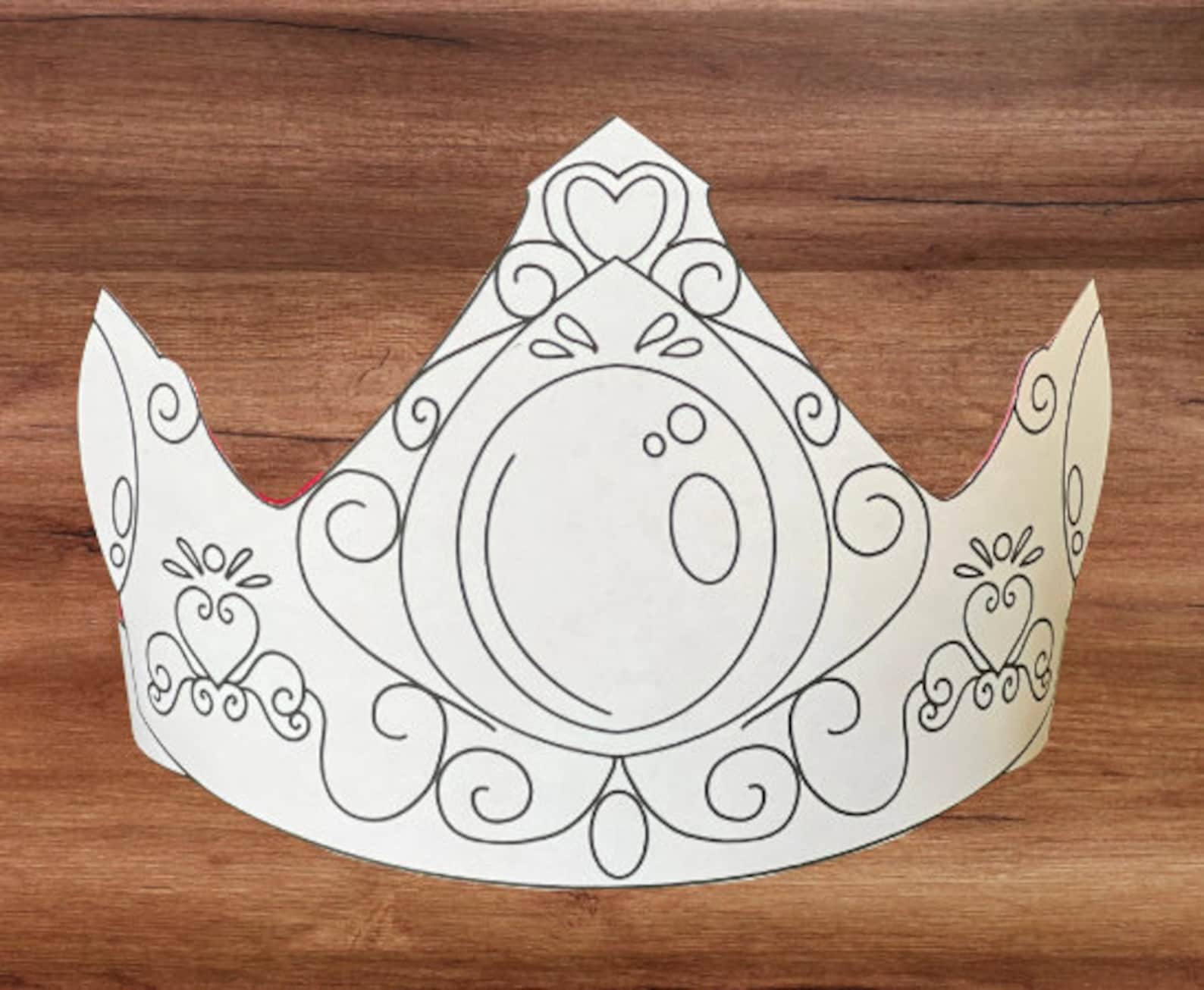 Super Mario Movie Crowns Instant Download Printable Activity - Etsy