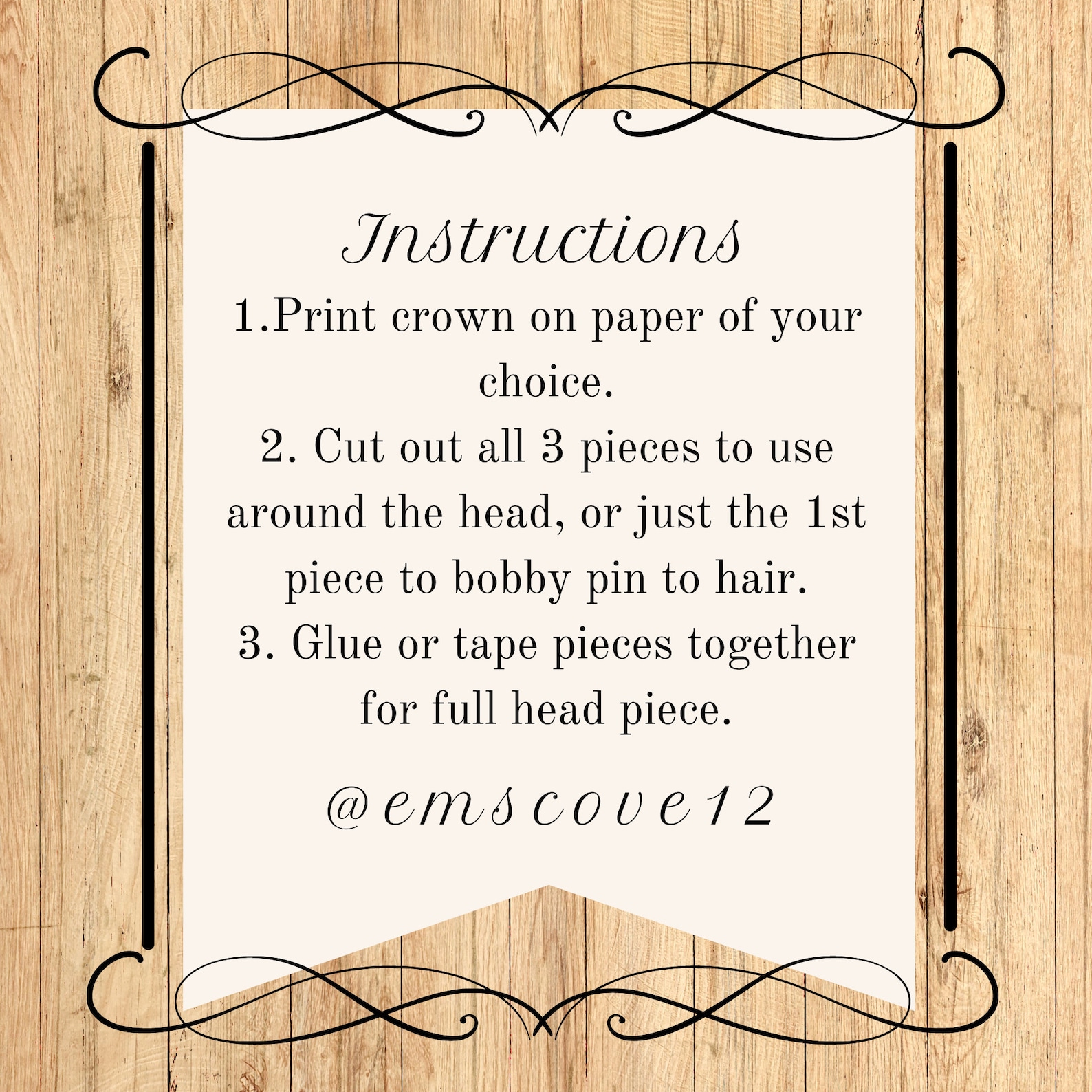 Barbie Crown Instant Download Printable Activity - Etsy