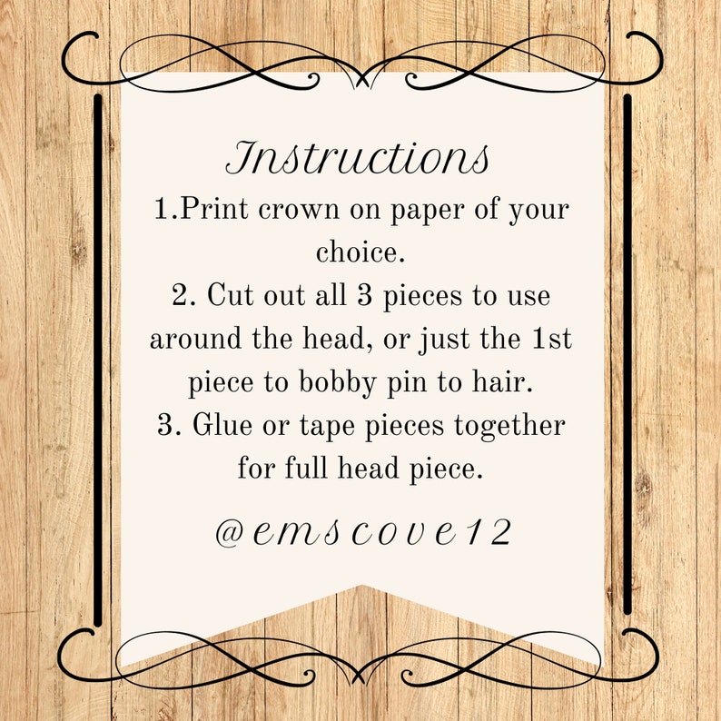 Lavender Haze Coloring Crown: Printable Tiara Activity (PDF) - Etsy