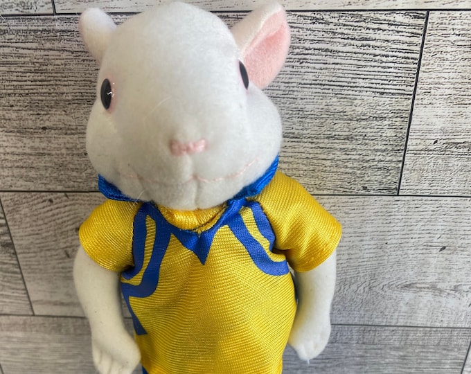 Vintage Hasbro Stuart Little 2 Mouse, Plush Stuffed Toy, Soccer Outfit ...