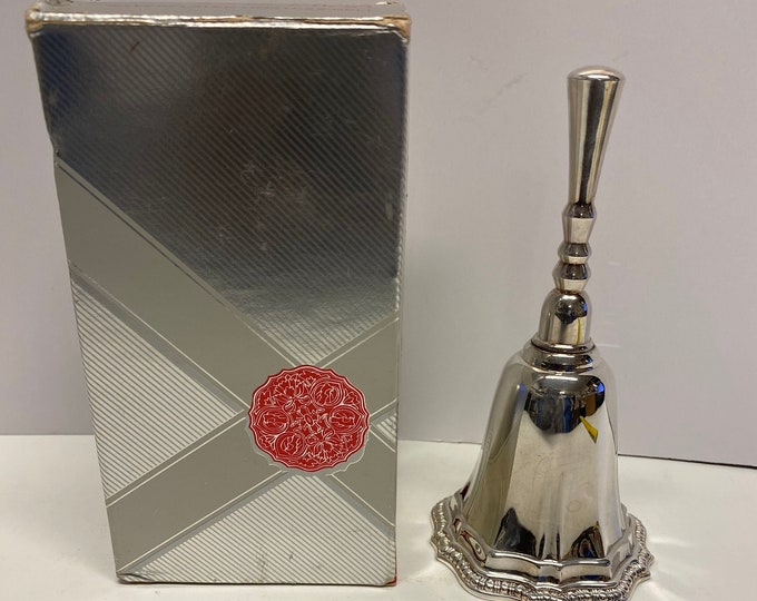 Vintage Avon Hudson Dinner Bell, Manor Collection, Silverplated Hostess ...