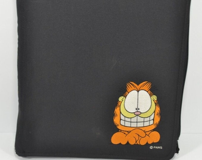 Vintage Garfield, 1990s Mead, GARFIELD 3-ring Binder, Back to School ...