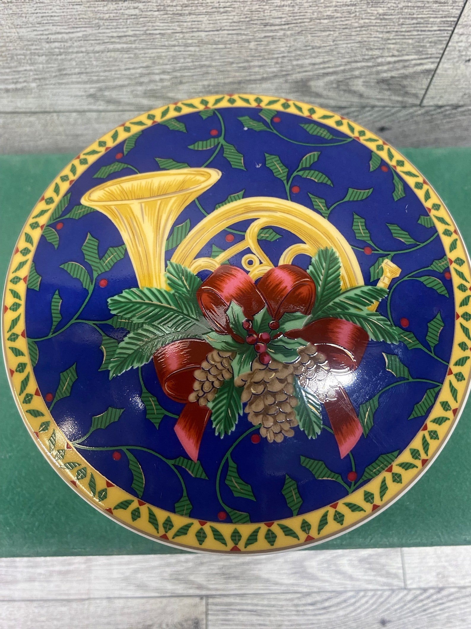 Vintage Mikasa Box, Holiday Trinket Box, Jewelry Box Porcelain ...